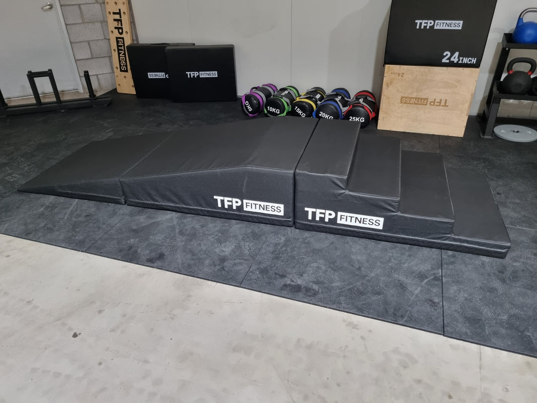 Hand Stand Walk Ramp with Stairs - Pro Series - TFP Fitness